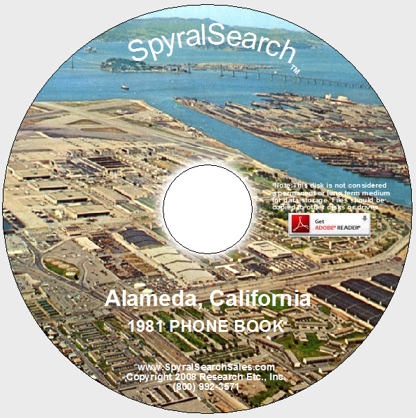 CA - Alameda 1981 & 1983 White & Yellow Pages | Old California Phone Books