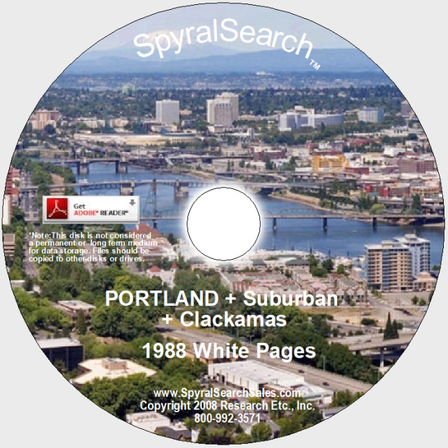 Portland, Oregon Phone Books: Portland, Oregon City Directories